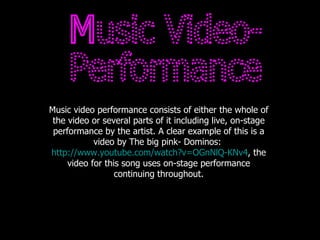 Music Video research | PPT | Hip Hop Music | Music