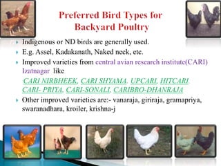 Role of Poultry in alleviating the poverty and malnutrition in India | PPTX