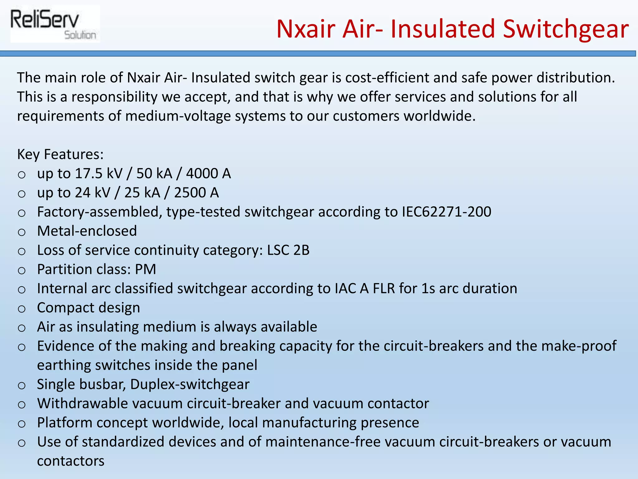 Mv switchgears | PDF