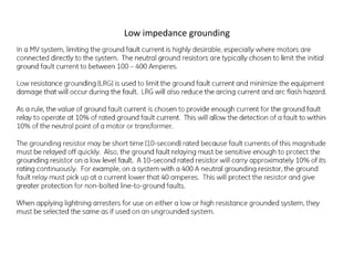 Mv system neutral grounding | PPTX | Computer Networking | Computing