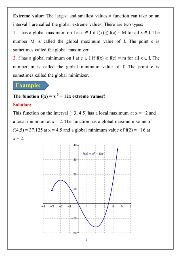MVT mean value theorem نظرية القيمة المتوسطة | PDF