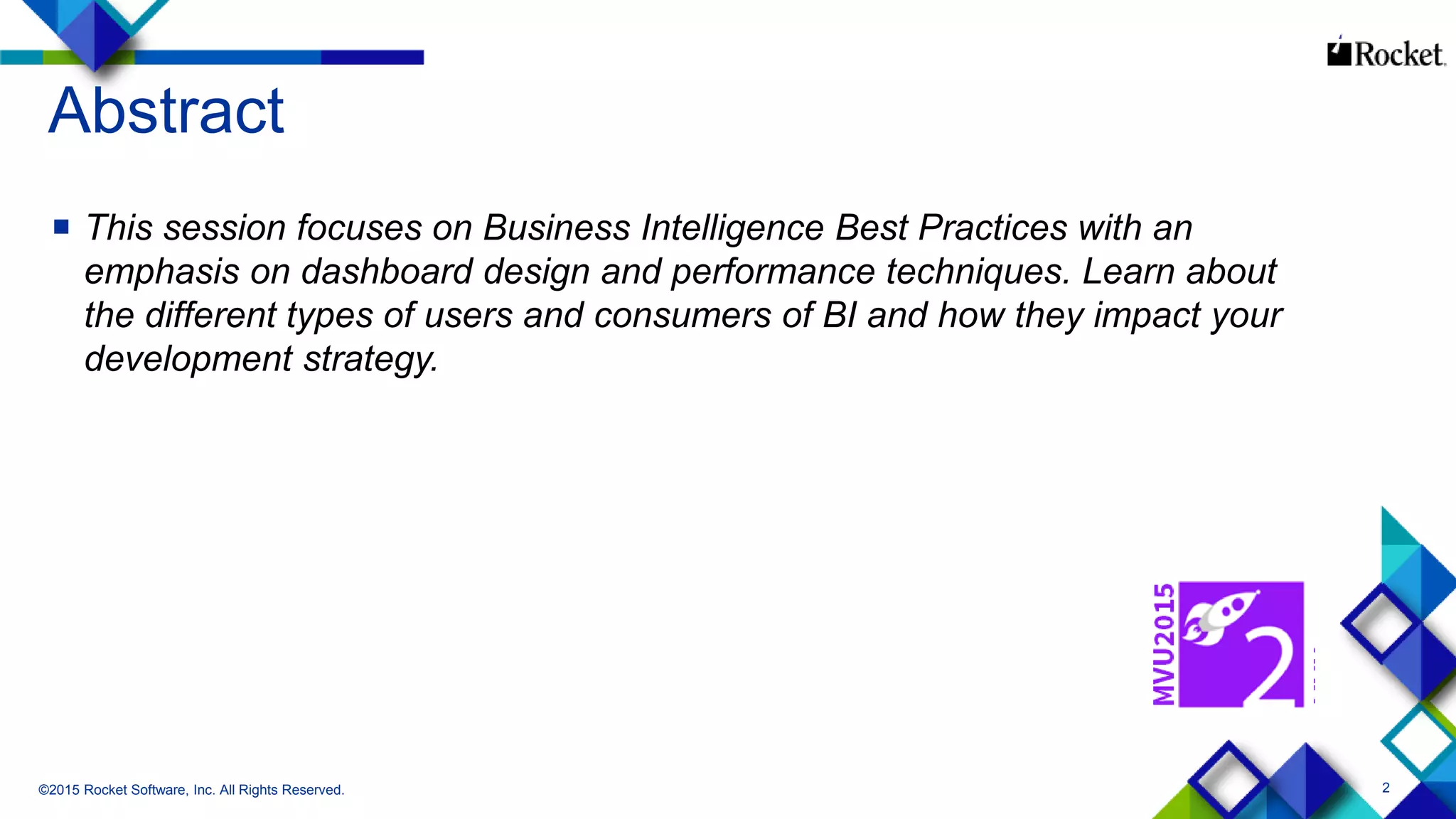BI and Dashboarding Best Practices | PDF