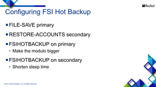D3 FSI Hot Backup | PPT