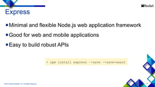 Node.js Tools Ecosystem | PPT