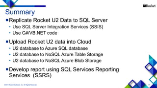 Building Applications Using the U2 Toolkit for .NET