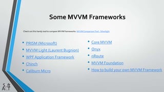MVVM - Model View ViewModel | PPTX | Computing | Technology & Computing