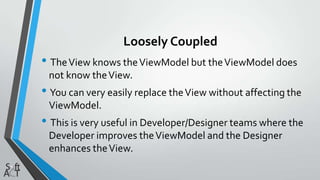 MVVM - Model View ViewModel | PPT
