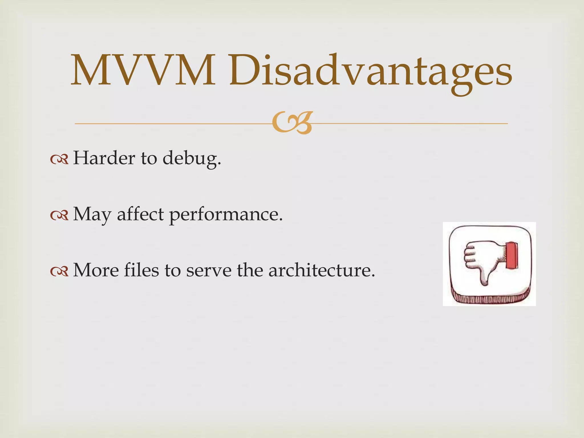 MVVM ( Model View ViewModel ) | PPTX