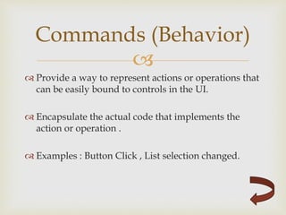 MVVM ( Model View ViewModel ) | PPTX
