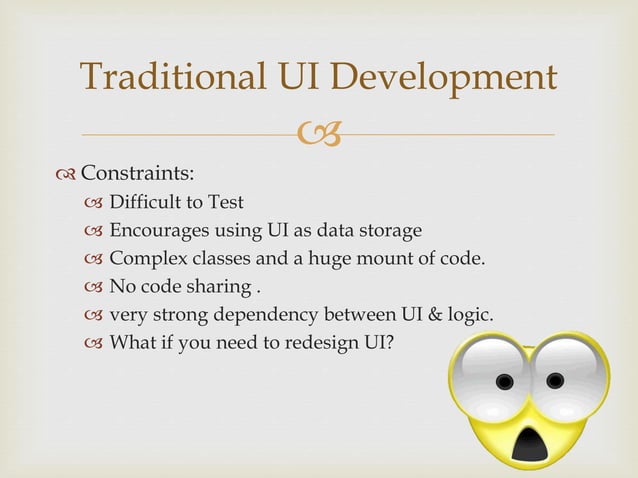 MVVM ( Model View ViewModel ) | PPTX
