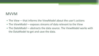 Observer-MVVM-RxJava | PPT
