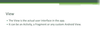 Observer-MVVM-RxJava | PPT