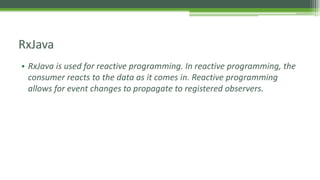 Observer-MVVM-RxJava | PPT
