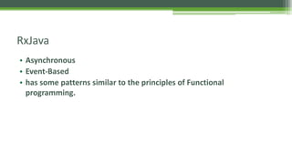 Observer-MVVM-RxJava | PPT