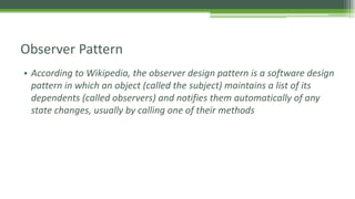 Observer-MVVM-RxJava | PPT