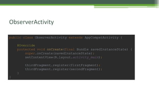 Observer-MVVM-RxJava | PPT