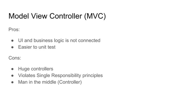 Android Architectures | PPTX