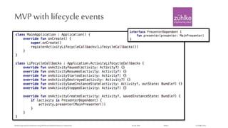 Modernising Android Architecture Using MVVM and Android Architecture ...