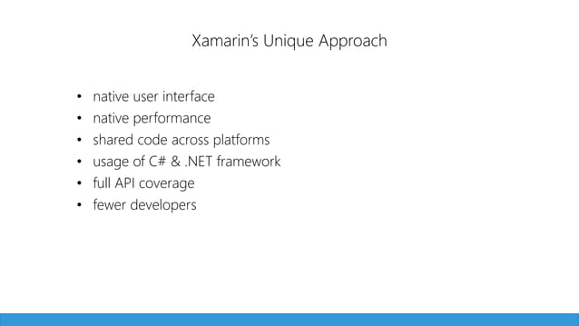 Mvvm Frameworks Mvvmcross Ppt