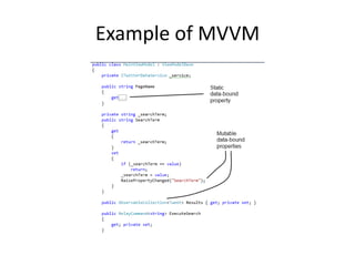 MVVM for n00bs | PPTX