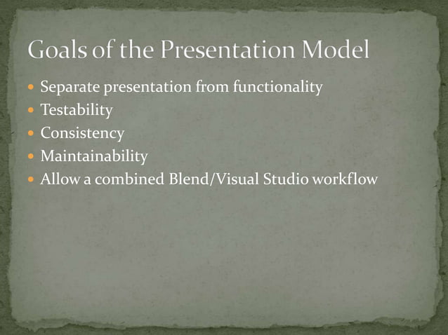 Mvvm in the real world tccc10 | PPTX | Computing | Technology & Computing