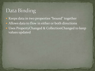 Mvvm in the real world tccc10 | PPTX | Computing | Technology & Computing