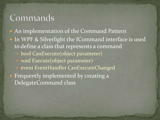 Mvvm in the real world tccc10 | PPTX | Computing | Technology & Computing