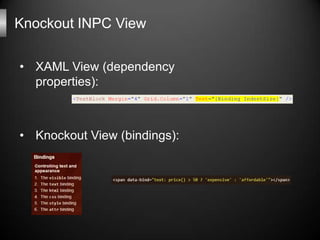 Mvvm knockout vs angular | PPT