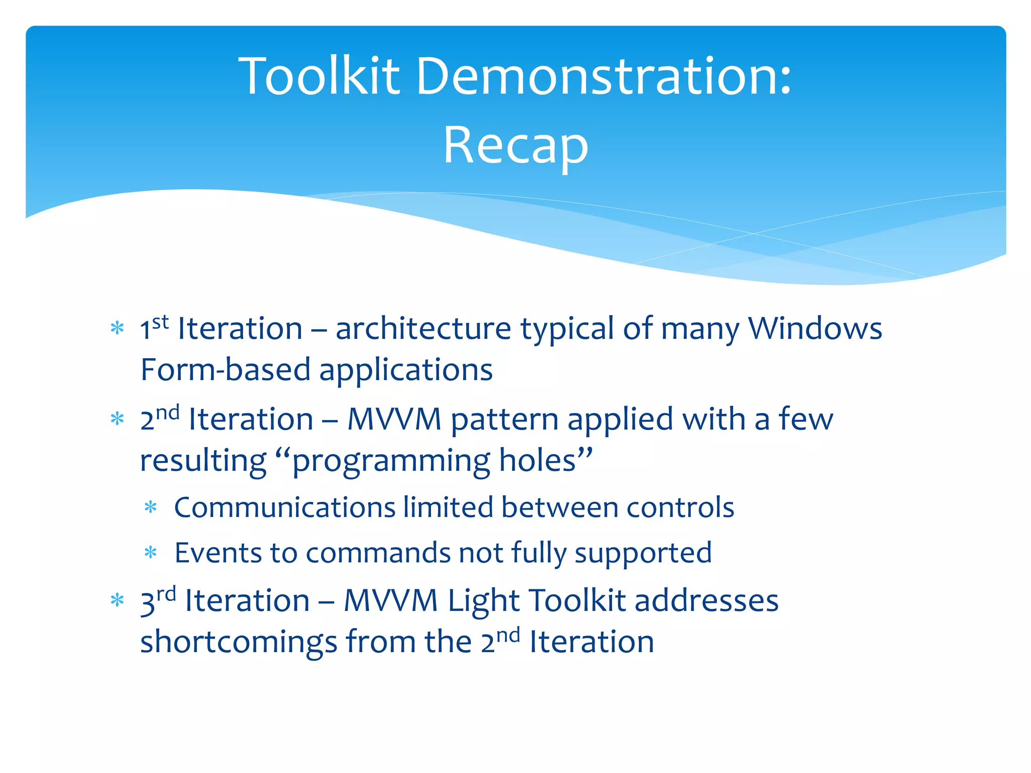 MVVM Light Toolkit Works Great, Less Complicated | PDF
