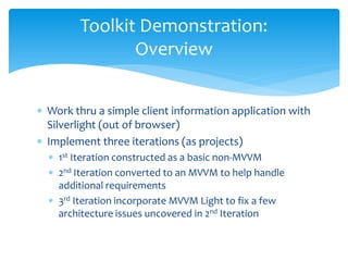 MVVM Light Toolkit Works Great, Less Complicated | PPT
