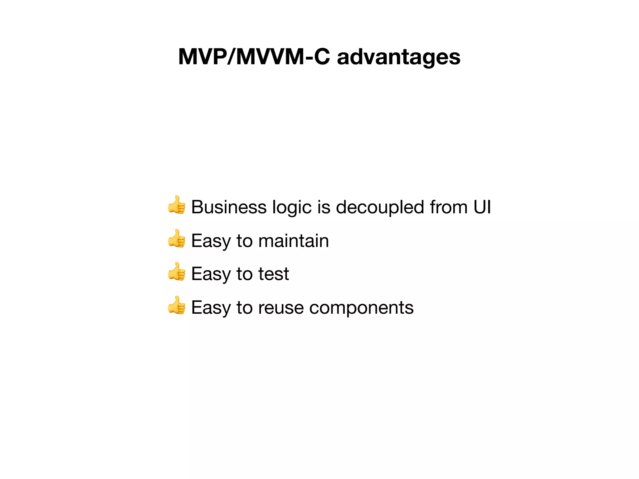 MVVM-C vs MVP | PDF