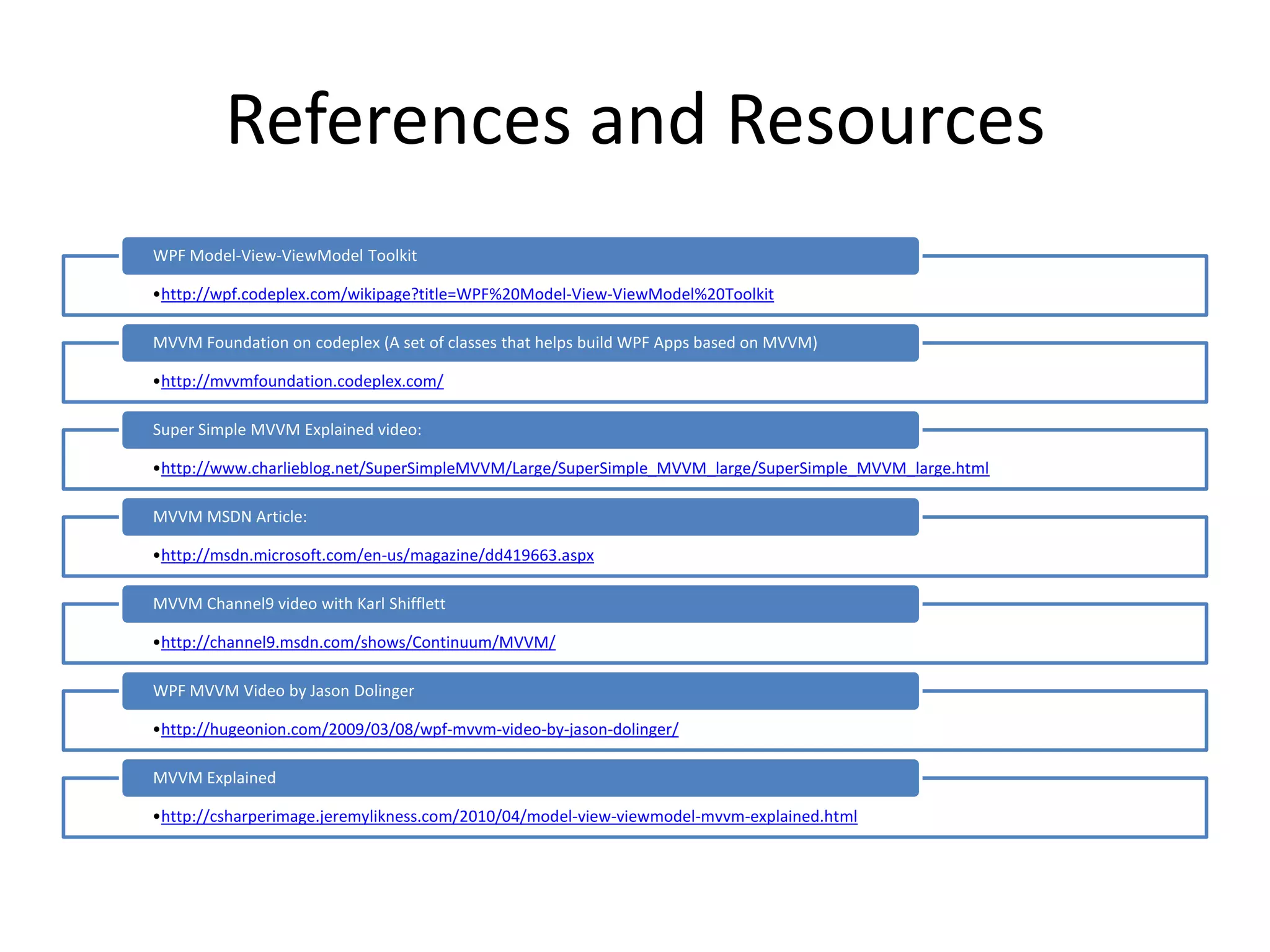 MVVM with WPF | PPTX