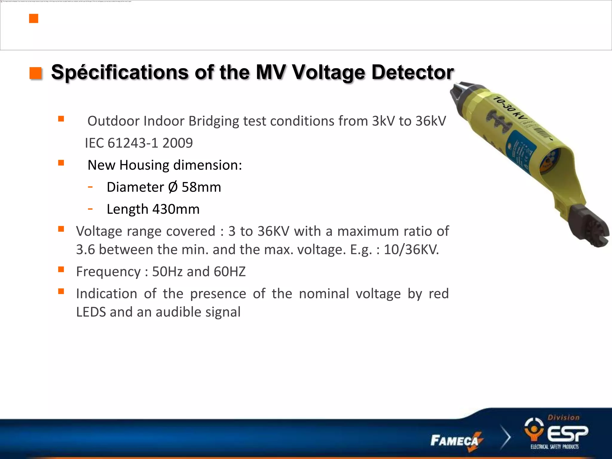 MV voltage detector | PPT