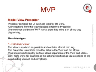 MVVM presentation | PPT