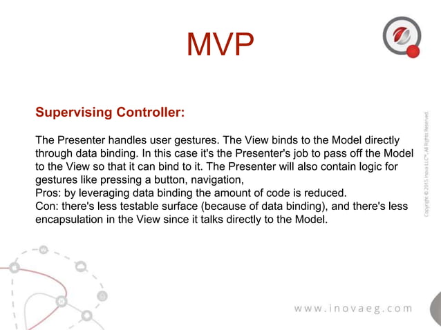 MVVM presentation | PPT