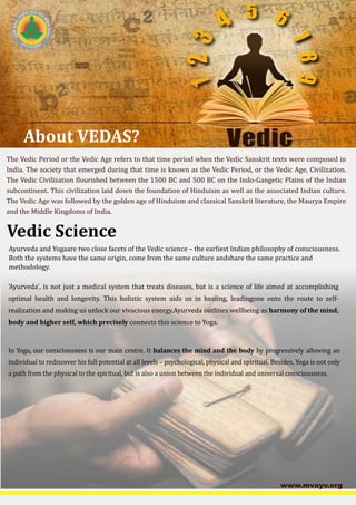 MAHARISHI VAGBHATA AYURVEDA YOGA & SHAIKSHIK SANSTHAN | PDF