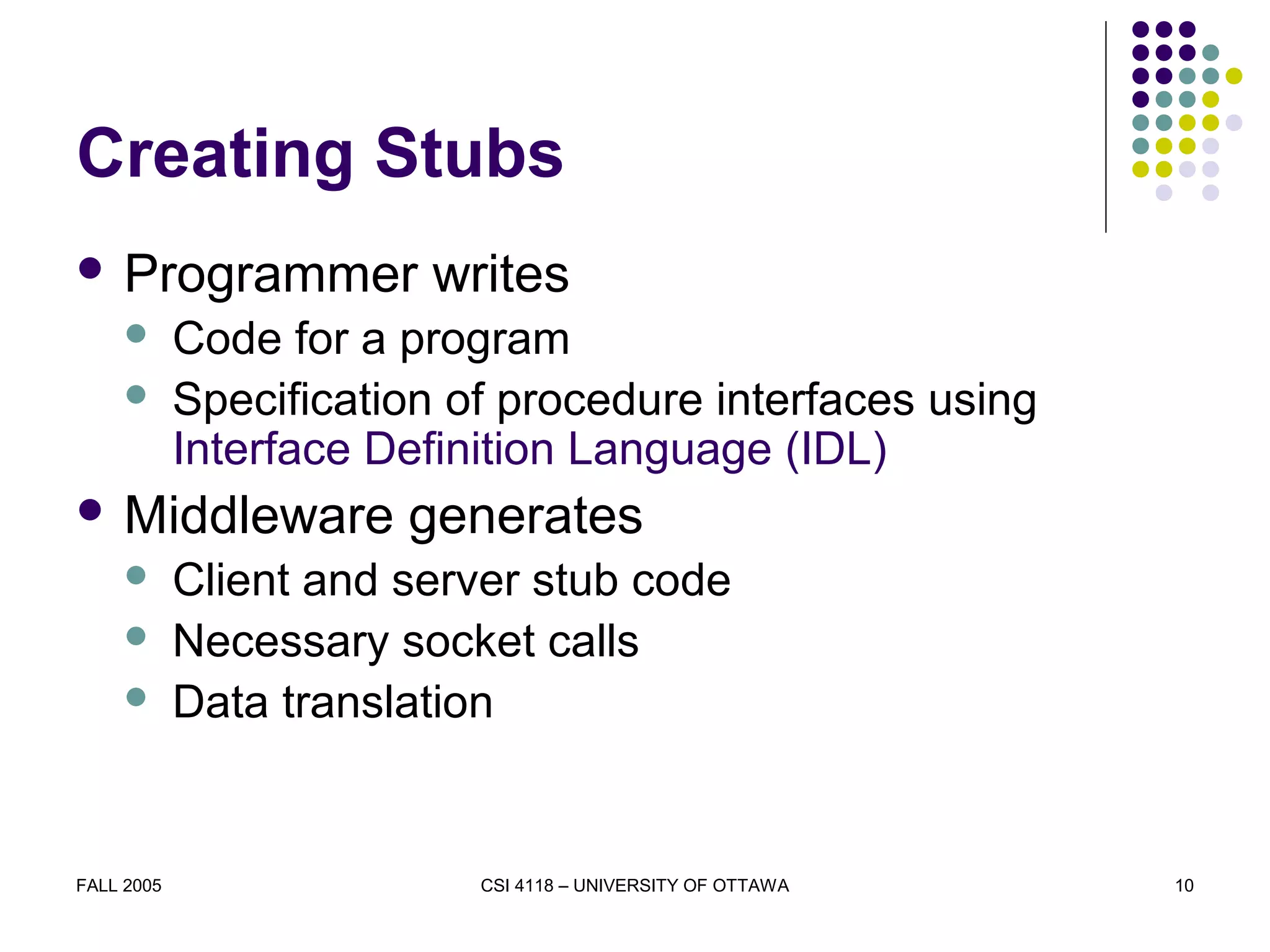Middleware fourth unit | PPT