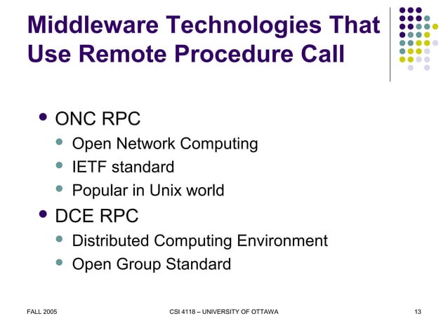 Middleware fourth unit | PPT