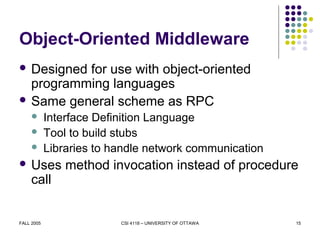 Middleware fourth unit | PPT