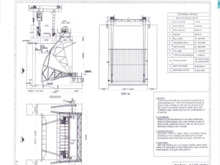 Design of hydro mechanical Radial gates. | PPTX