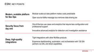 McAfee - Enterprise Security Manager (ESM) - SIEM | PPTX