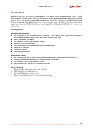 McAfee - McAfee Application Control (MAC) - Whitelisting - Proposal | PDF