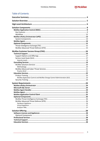 McAfee - McAfee Application Control (MAC) - Whitelisting - Proposal | PDF