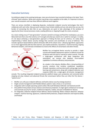 McAfee - McAfee Application Control (MAC) - Whitelisting - Proposal | PDF