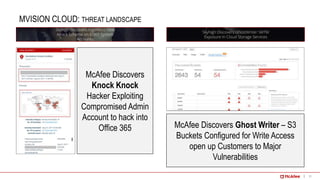 McAfee - MVISION Cloud (MVC) - Cloud Access Security Broker (CASB) | PPTX