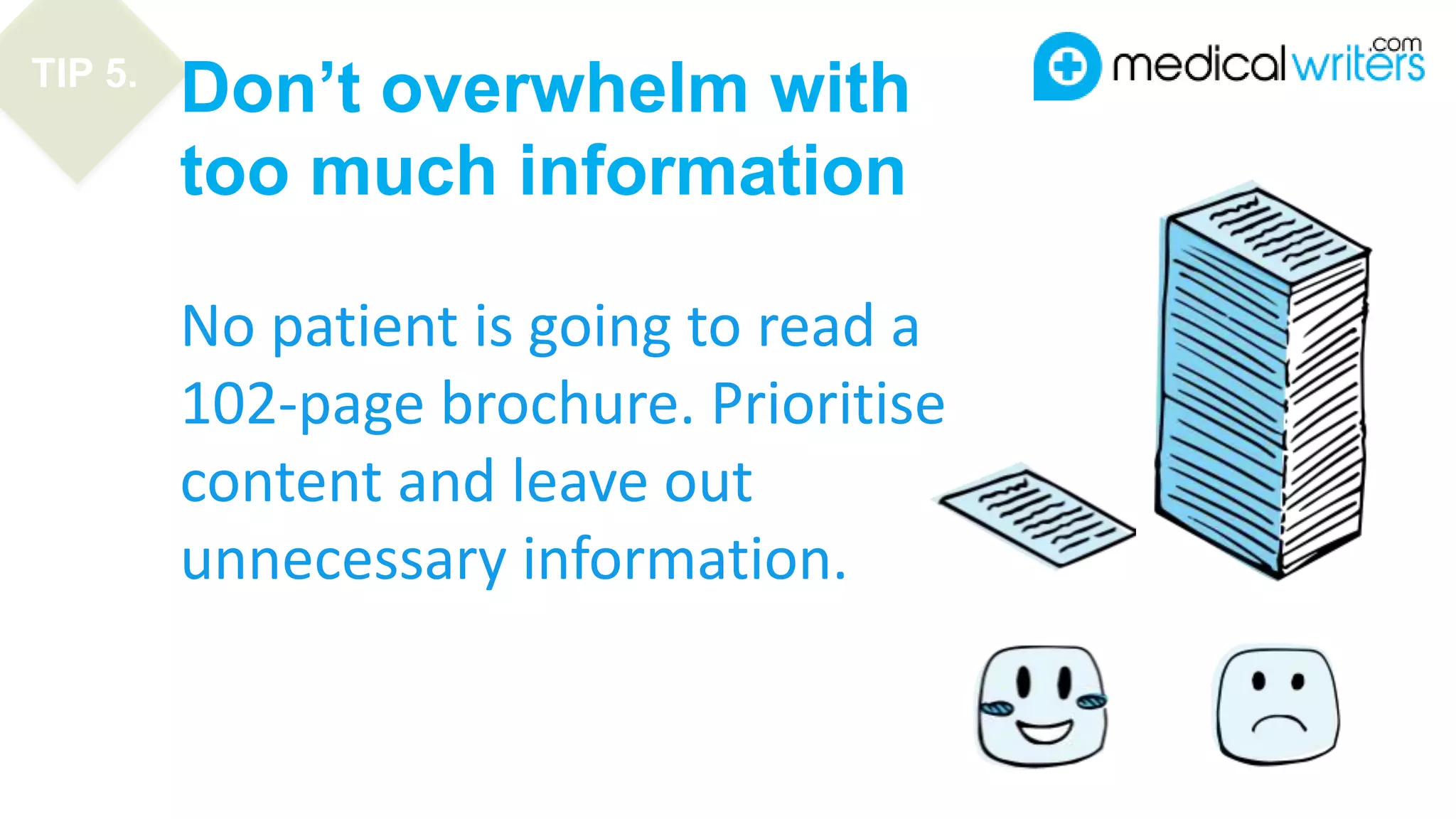 6 Tips to Improve Patient Education Materials | PPTX