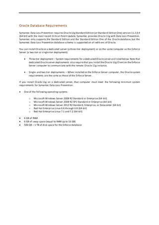 Symantec Data Loss Prevention - Technical Proposal (General) | DOCX