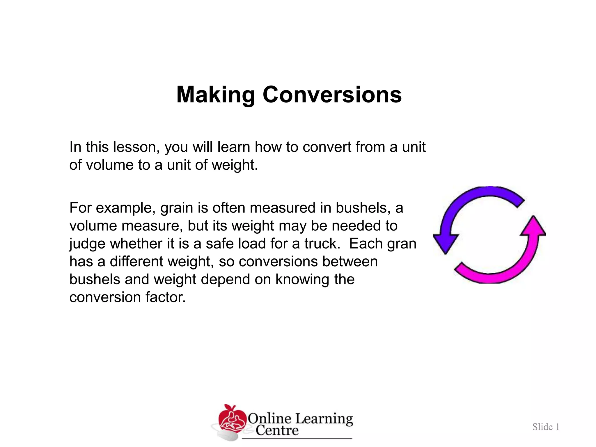 MWA 10 4.4 Conversions | PPTX