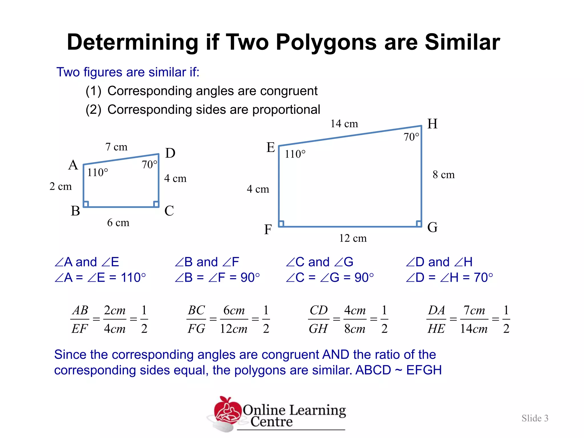 MWA10 6.2 Similar Polygons | PPTX
