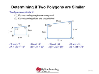 MWA10 6.2 Similar Polygons | PPTX